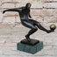 Modernist Bronze Sculpture of Soccer Player by Mario Nick Royal for ...