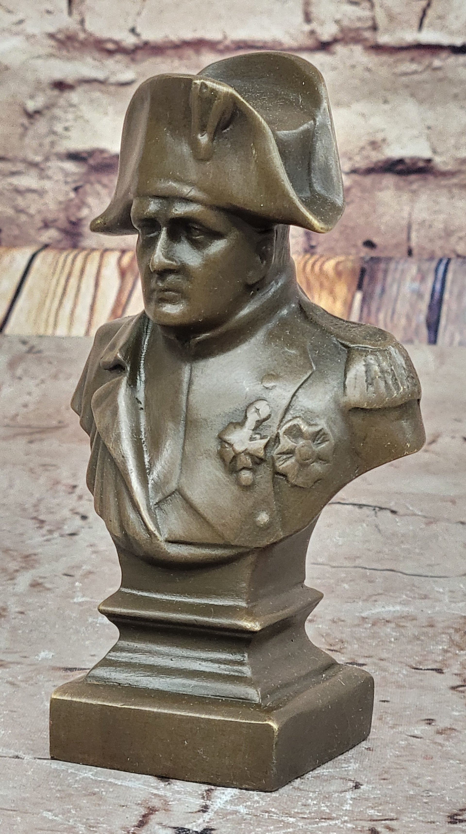 Miniature Vienna Bronze French Napoleon Commander Sculpture Figurine F ...