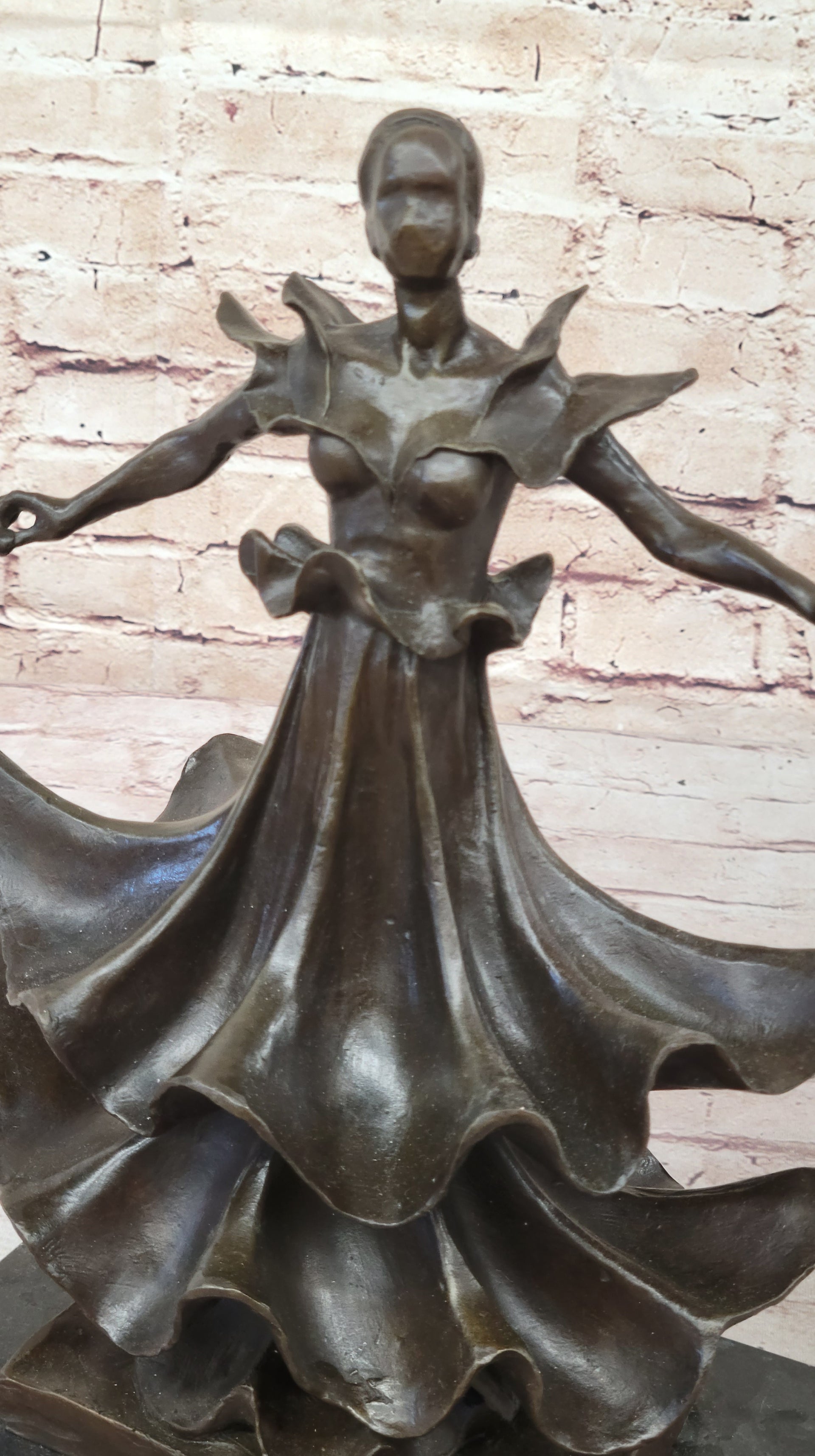 Collectible Rare Dali Dalinian Dancer Museum Quality Bronze Sculpture ...