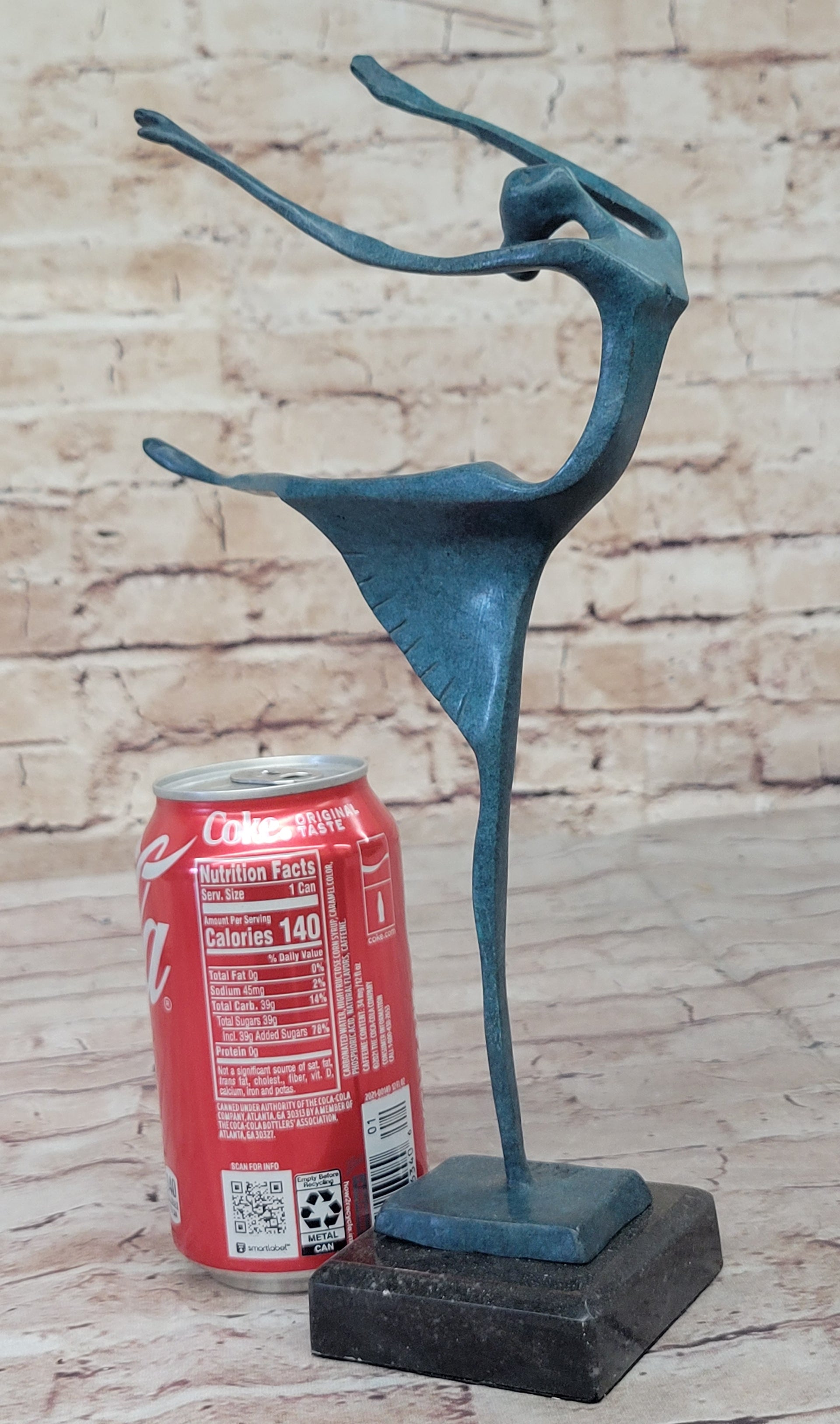 Hand Made Special Patina Abstract Modern Art Artwork by Milo Bronze Sc ...