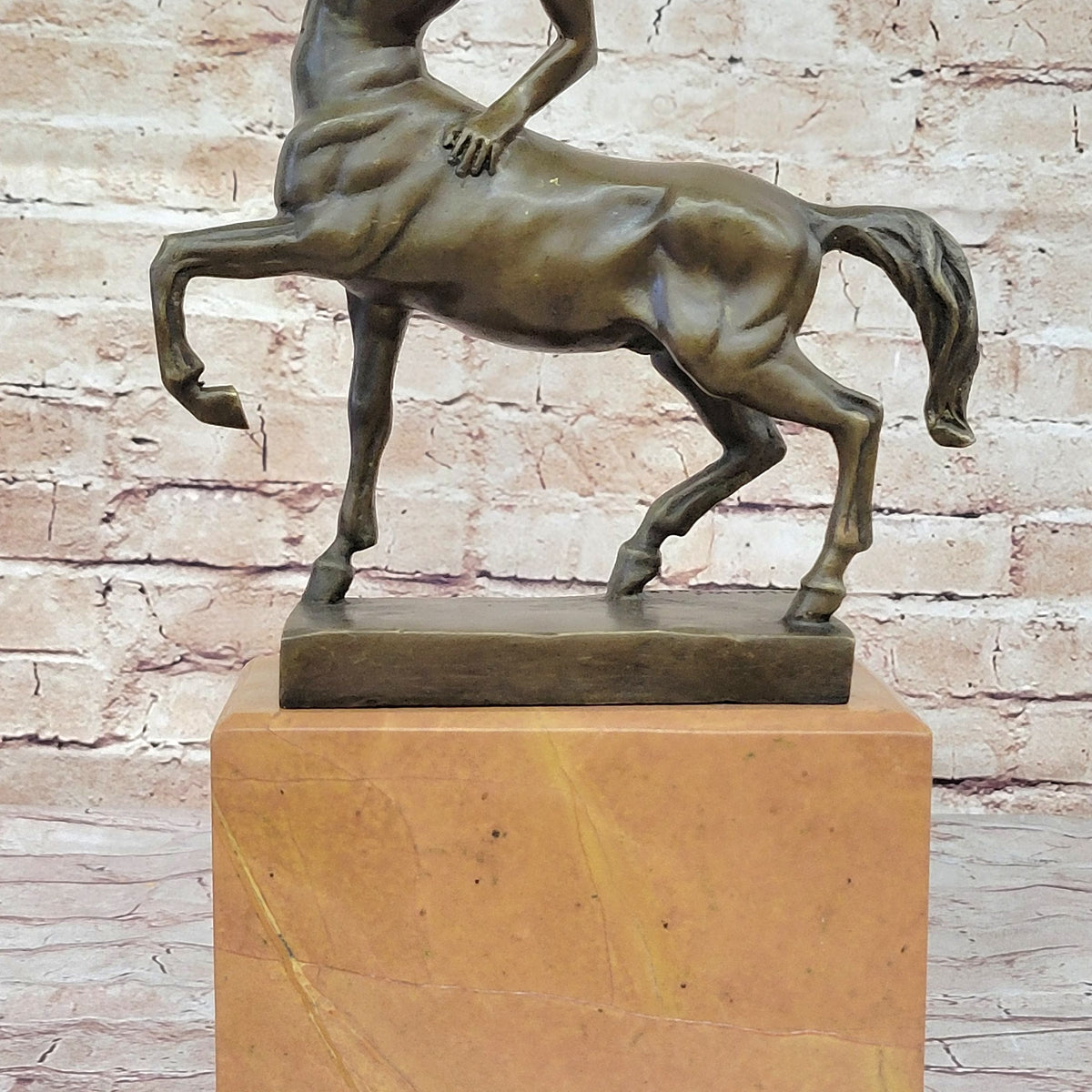 Centaur Greek Bronze Mythological Horse Man Statue Sculpture Figure Si ...