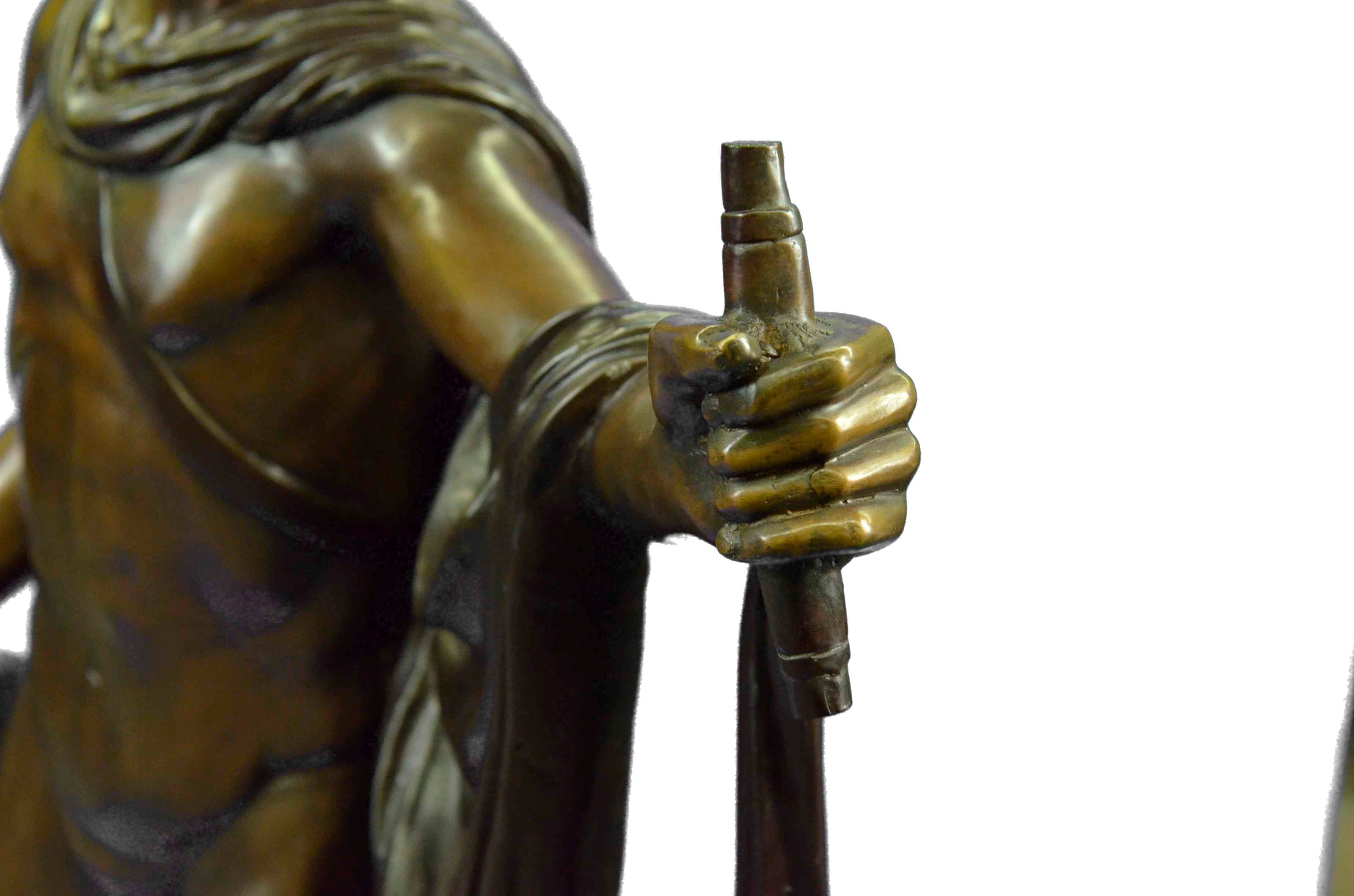 Hand Made 100% Real Bronze Extra Large Apollo God Of Sun Bronze Sculpt ...