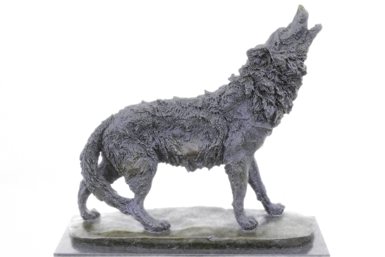 Hot Cast Werewolf Wolf Bronze Sculpture Figurine Figure Art Deco Statue ...