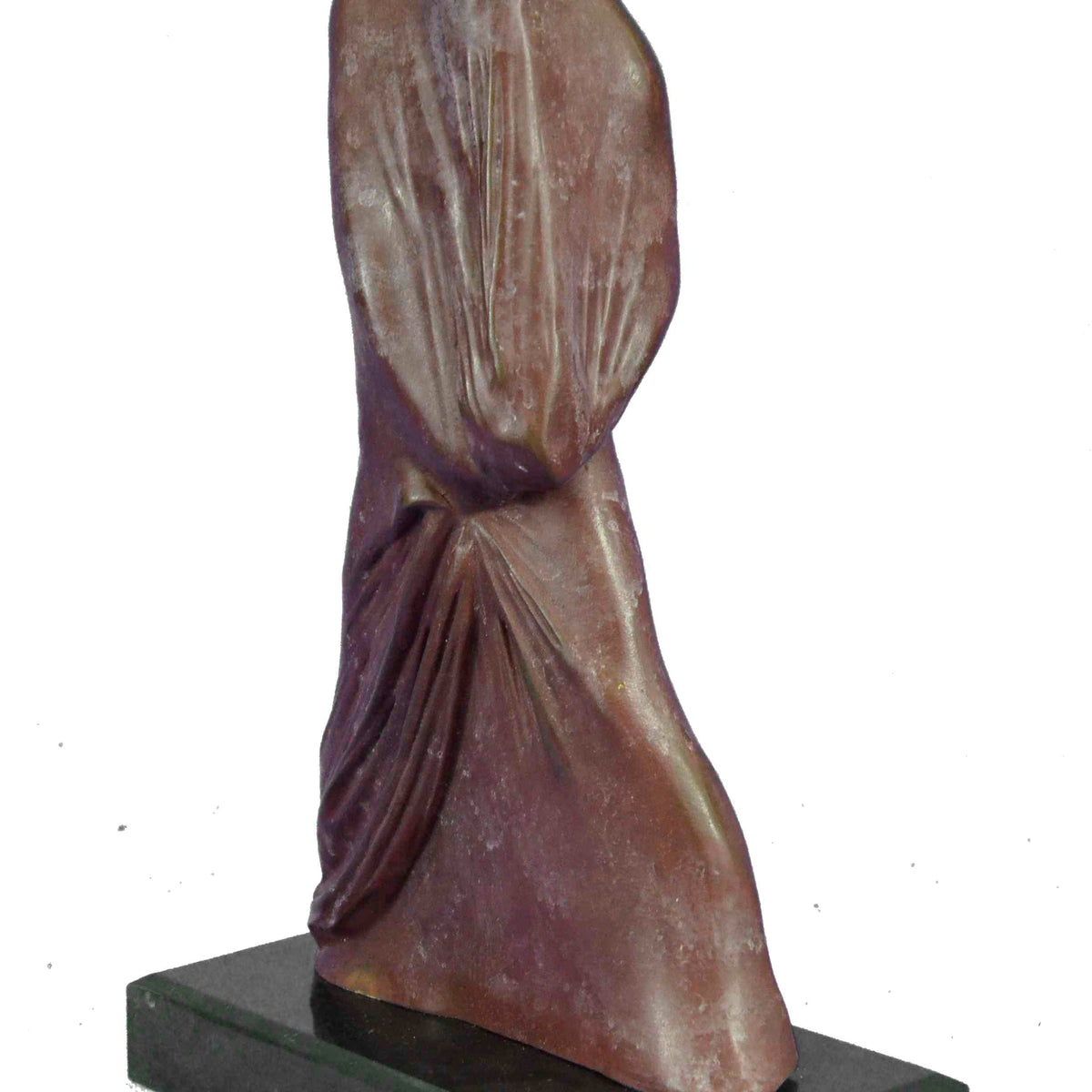 Limited Edition Abstract Modern Art Female in Shape of a Rock Bronze S ...