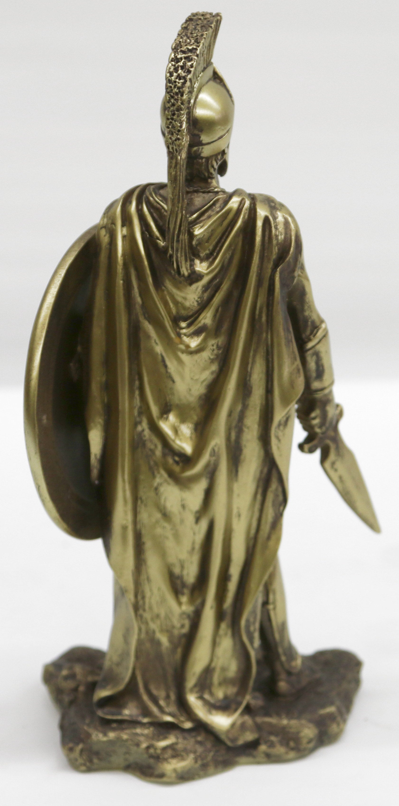 ROMAN WARRIOR COLISEUM GLADIATOR RESIN SCULPTURE ART DECO FIGURINE ...