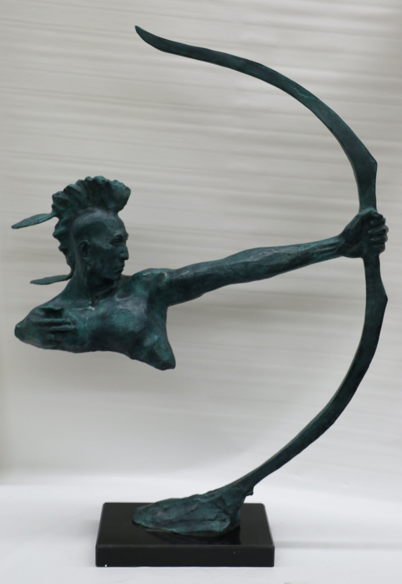Signed Original Limited Edition Mario Nick Indian Archer Bronze ...