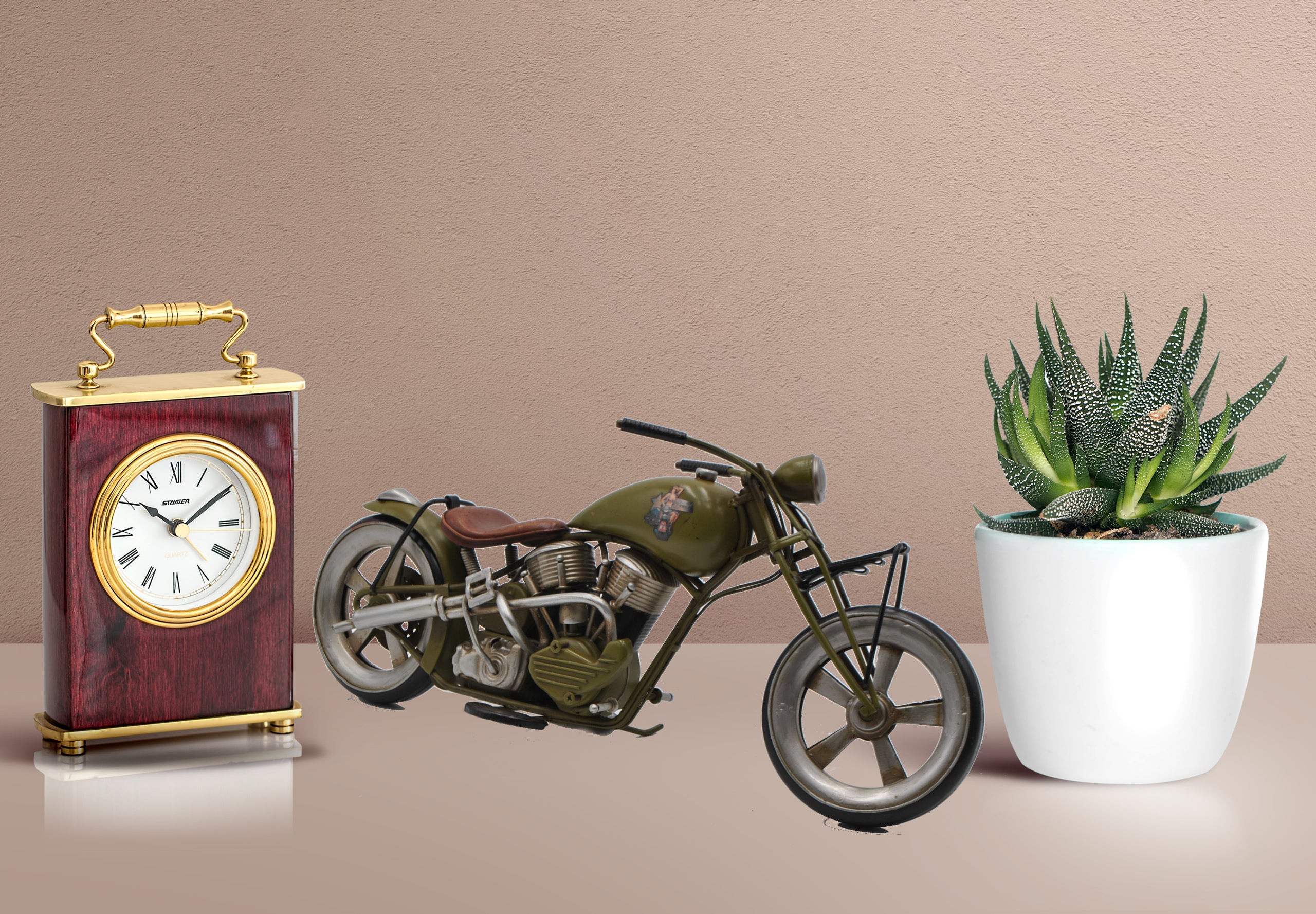 Jayland 1/8 Scale 12'' Metal WWII Harley Davidson With Erotic Girl Log ...