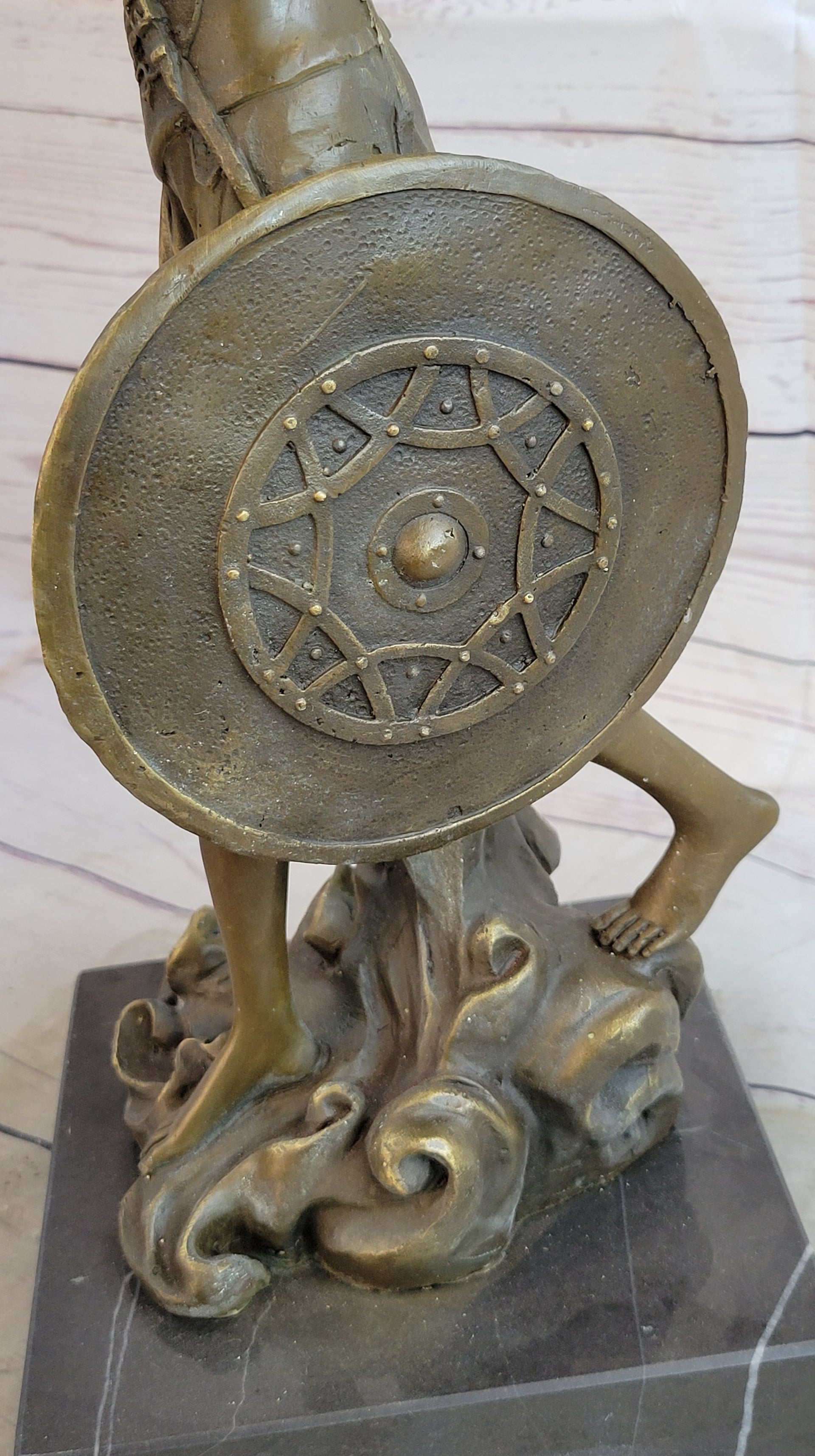 20'' Tall Archangels Nike Angel of Victory Mythical Bronze Sculpture S ...