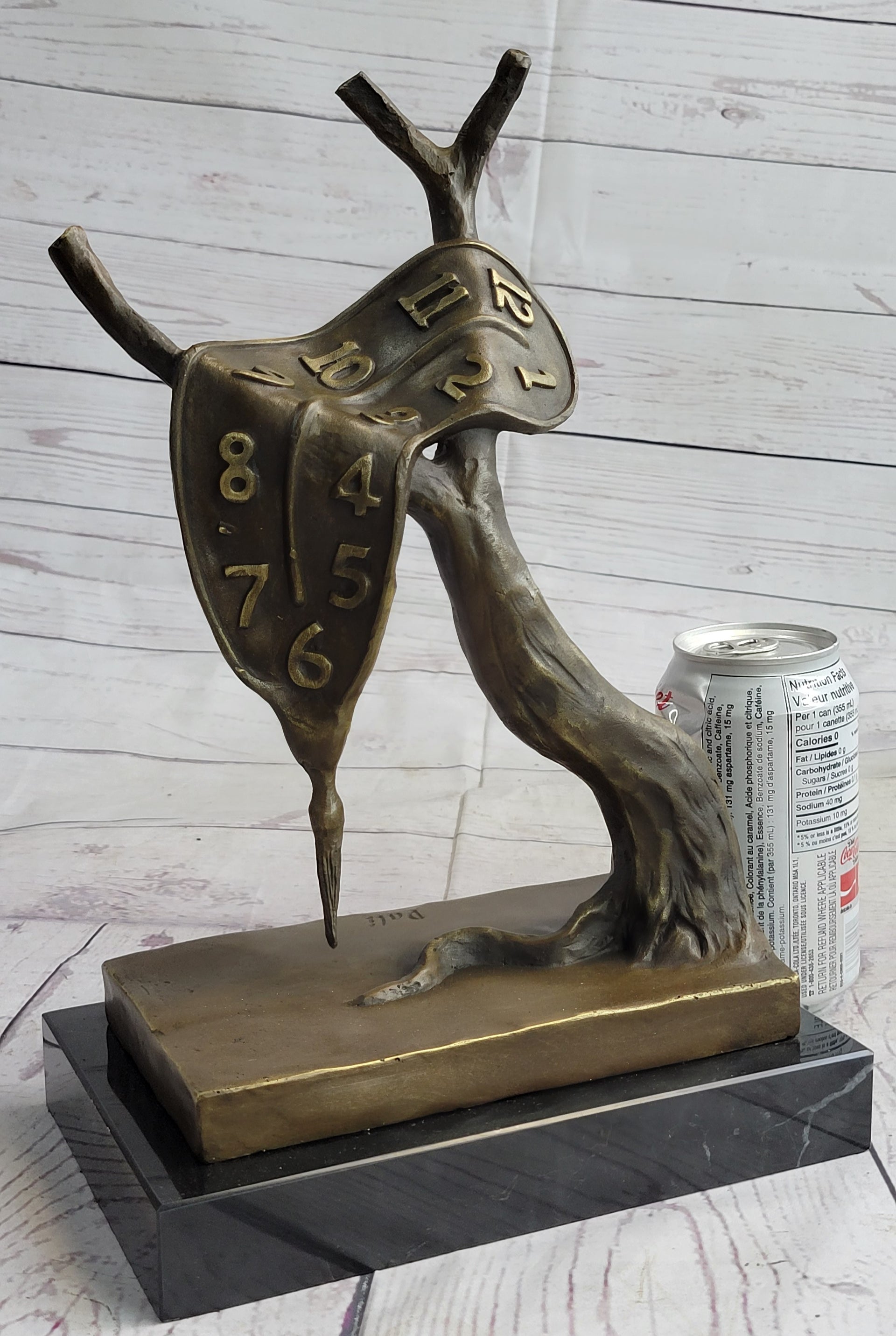 The Persistence of Memory Melting Clock by Salvador Dali Bronze Statue ...
