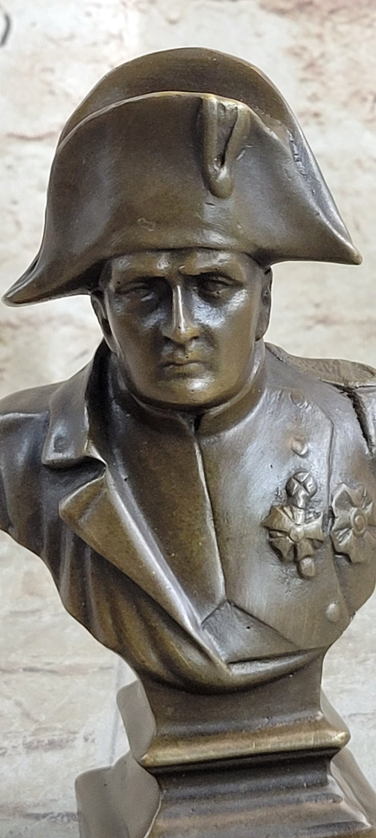 Miniature Vienna Bronze French Napoleon Commander Sculpture Figurine F ...