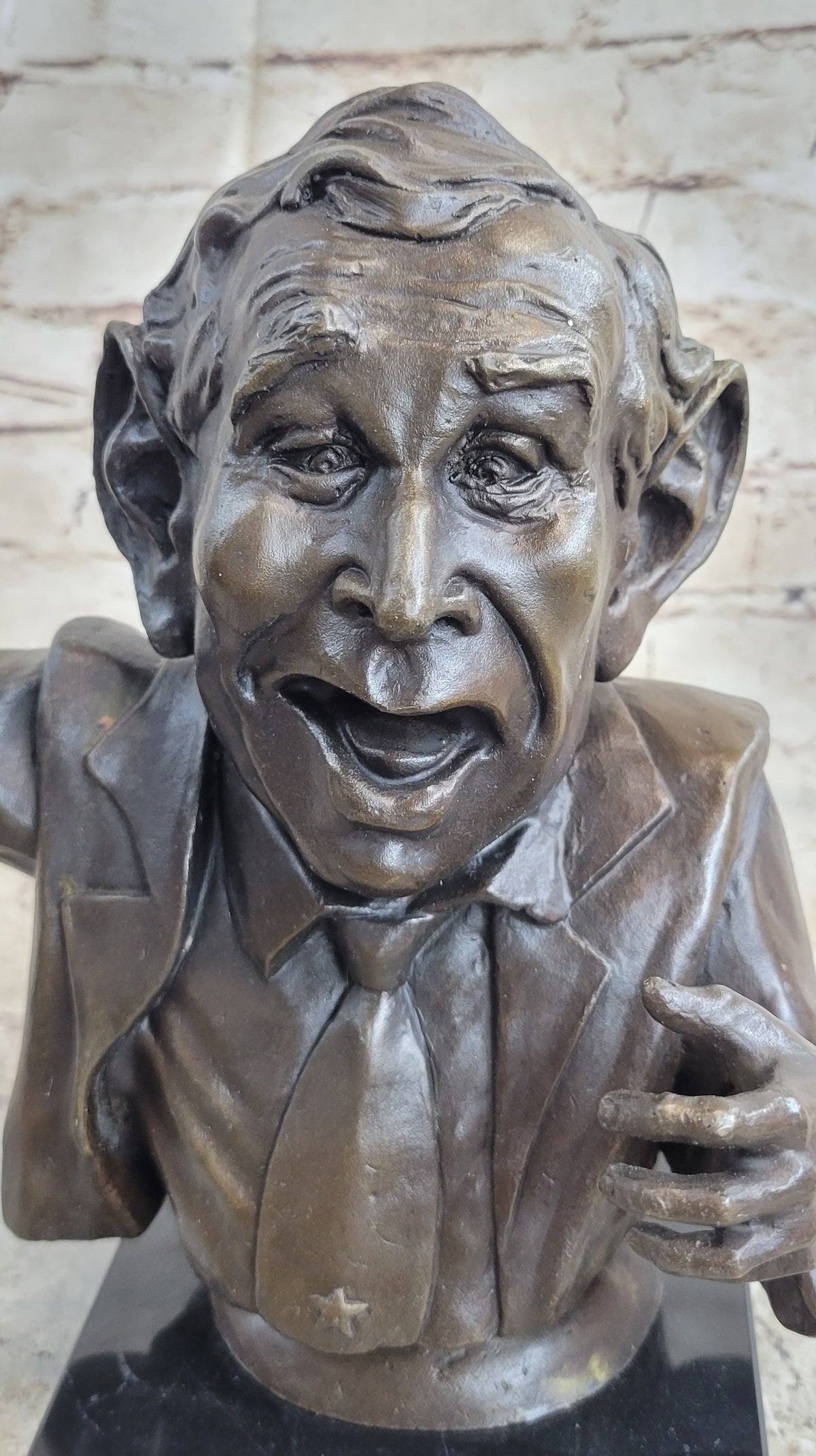 Limited Edition Numbered Original Bronze President George Bush Figure ...