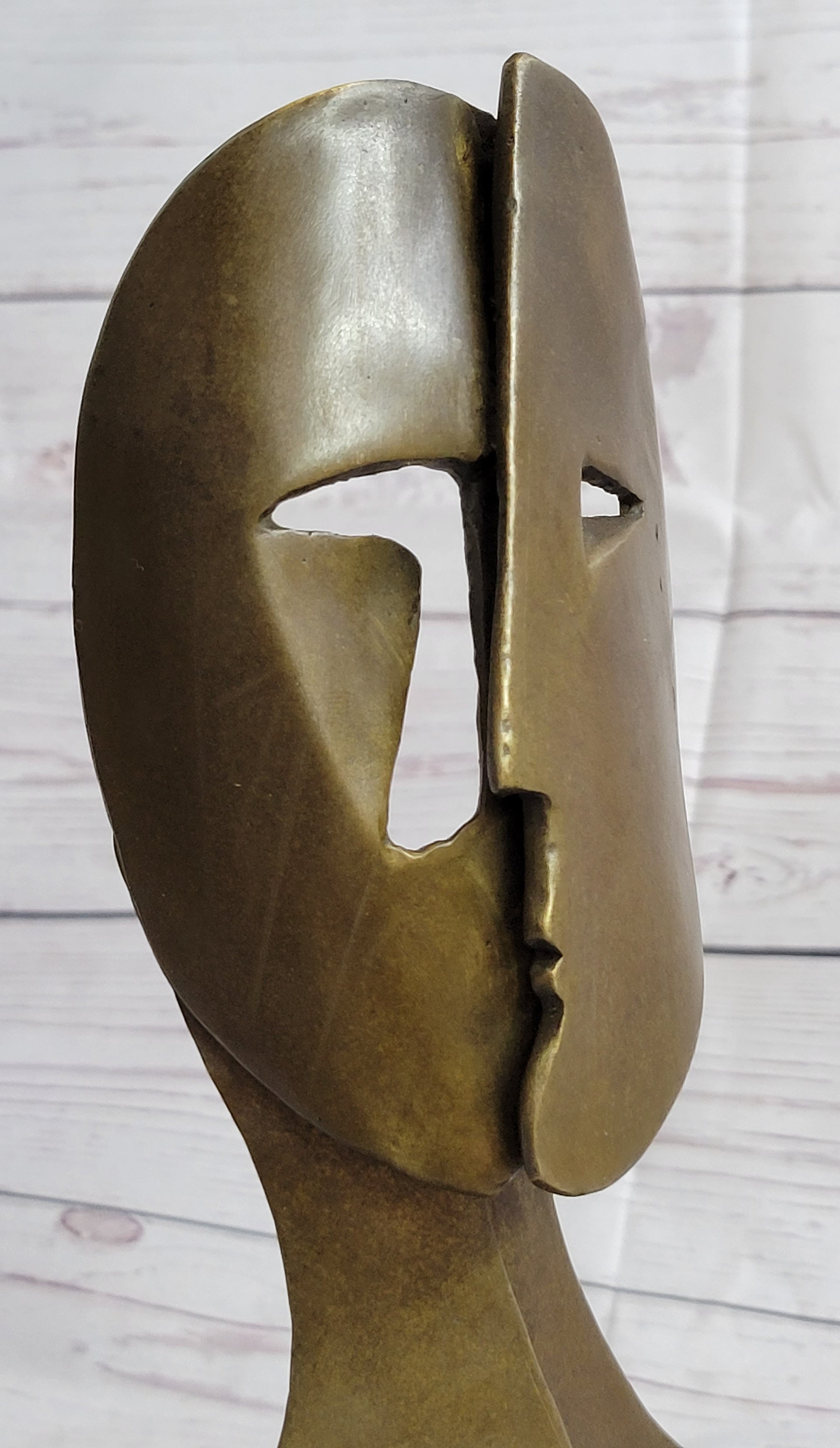 Pablo Picasso Two Faces Mask Modern Art Cubism Statue Sculpture Decor ...