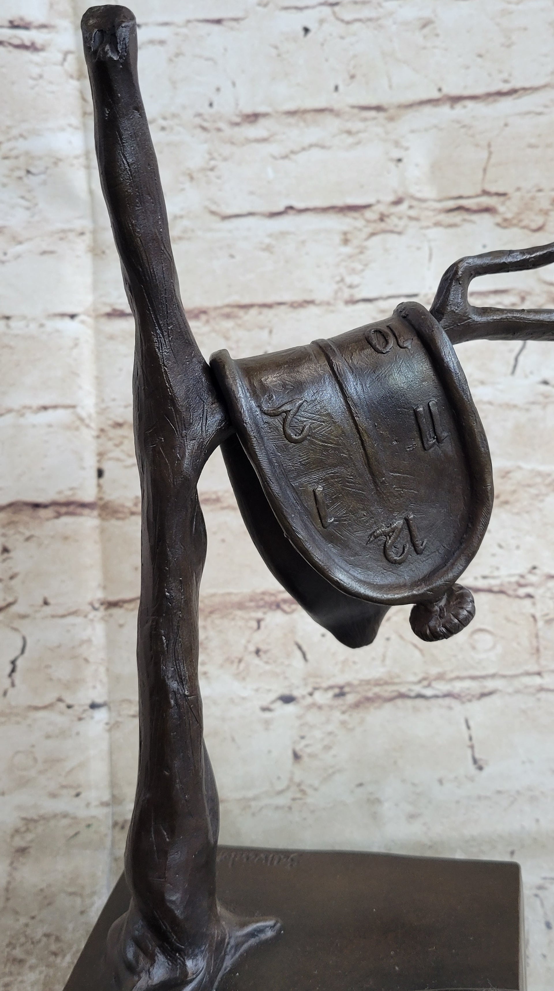 PERSISTENCE OF MEMORY BY SALVADOR DALI BRONZE MODERN ART SCULPTURE ...