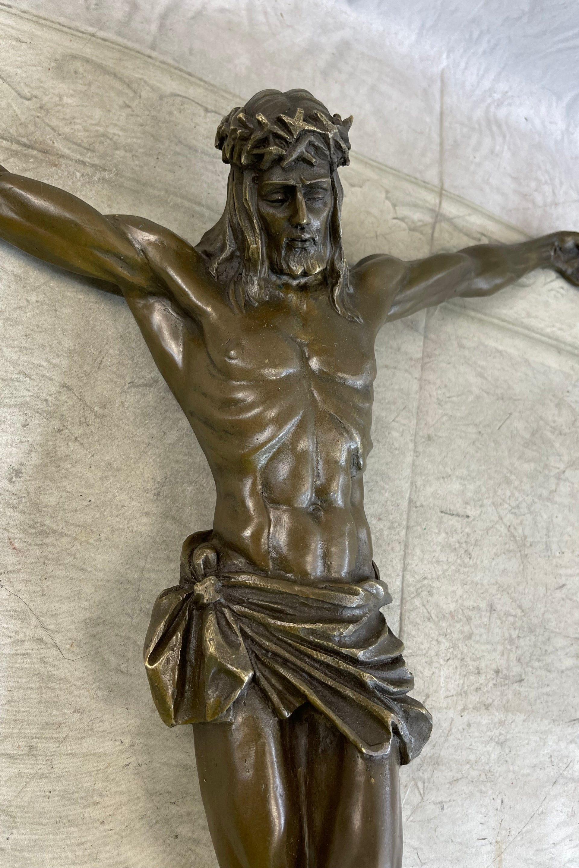 Christi Sculpture100% Real Bronze Jesus Christ Statue Church ...
