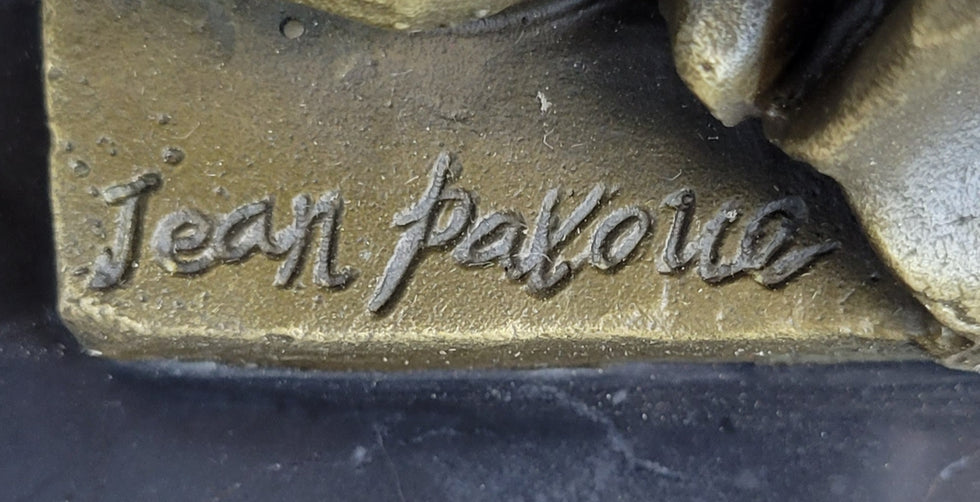 Original French Artist Jean Patoue Nude Woman Museum Quality Bronze Sc ...