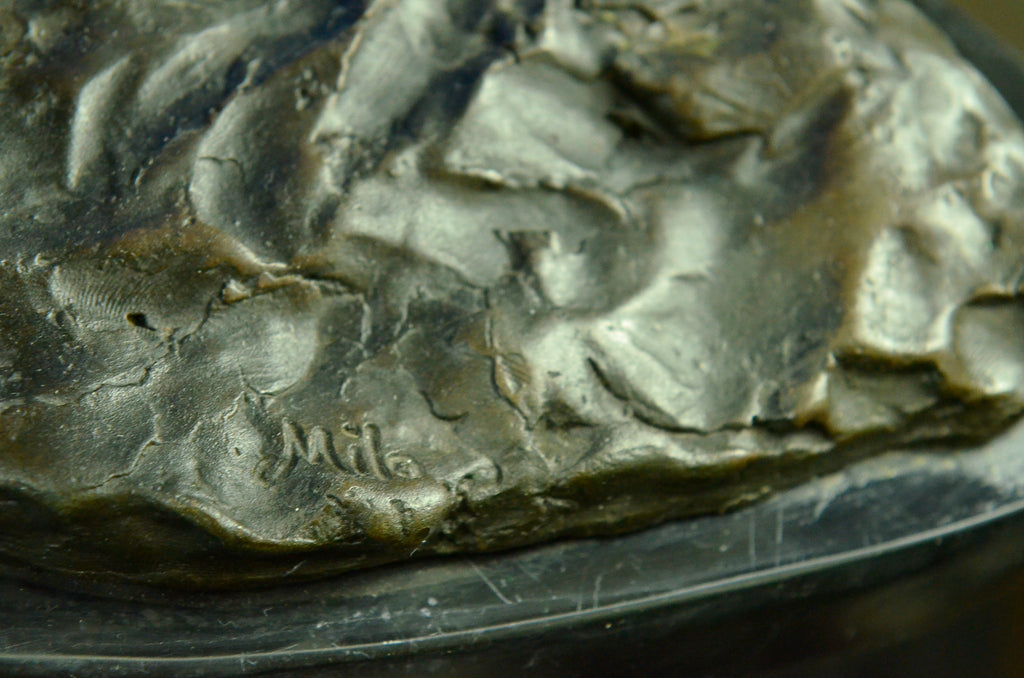 Art Deco Original Milo Bull Bullfight Bullfighter Toro Bronze Statue ...