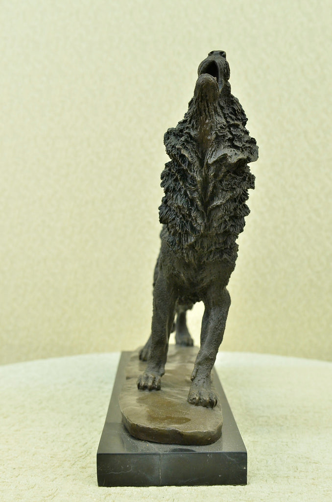 Hot Cast Werewolf Wolf Bronze Sculpture Figurine Figure Art Deco Statue ...